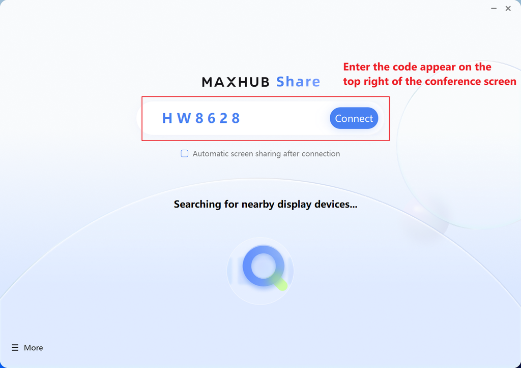 WWF - How to use MAXHUB Share